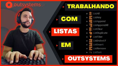 Como Utilizar Listas Em Outsystems Youtube