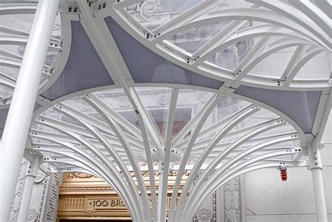 Nyc ♥ Nyc Urban Umbrella New Scaffolding Design Makes Its Manhattan Debut