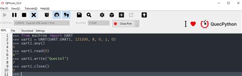 Document Sharing Uart Development Quecpython Quectel Forums