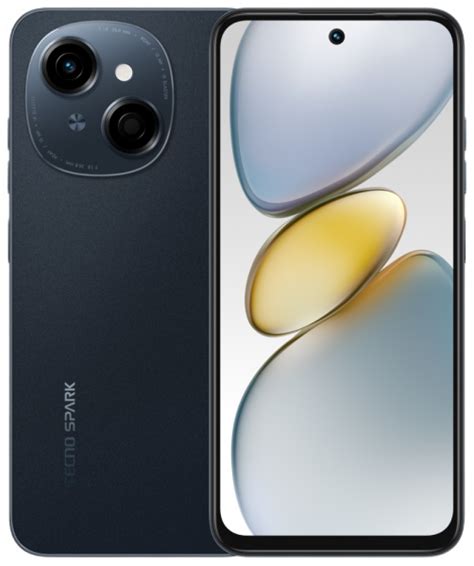 Смартфон Tecno Spark Go 1 4 128 Гб Черный купить по цене 6 490 рублей