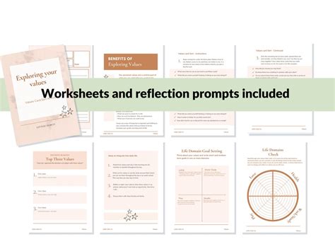 Personal Values Card Exercise 101 Values Card To Print Core Values