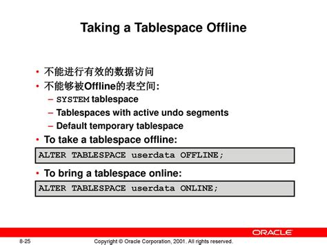 管理表空间和数据文件 Ppt Download