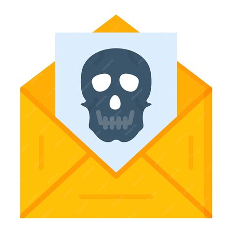 premium vector spam email flat illustration