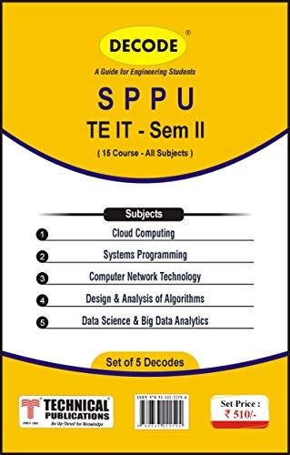 Buy Decode For Sppu Te It Sem Ii 15 Course All Subjects Set Of 5