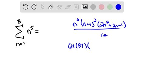 solved in exercises 45 54 find the sum using the formulas for the sums