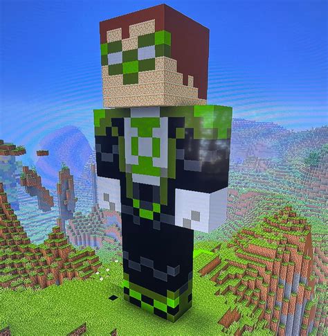 Minecraft Green Lantern By Sebaschavez On Deviantart