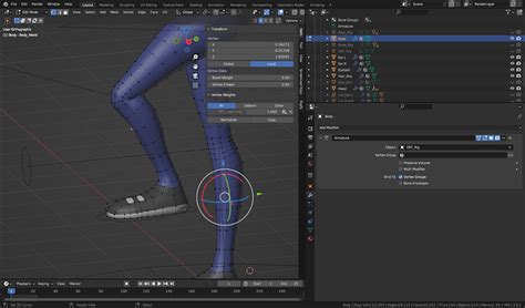 How Do I Check Which Bones Affect Certain Vertices Animation And