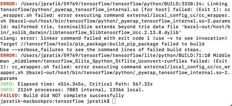 Tensorflow Build Failed Due To So File Dlopen Issue Tensorflow Tensorflow GitHub