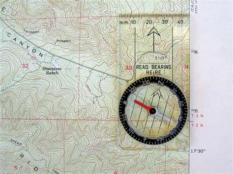 Map And Compass Navigation Trail Guide