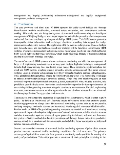 Structural Health Monitoring Of A Cable Supported Zhejiang Bridge Pdf