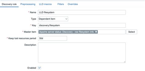 low level discovery with dependent items zabbix blog