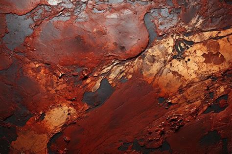 Premium Ai Image Rust Texture Background