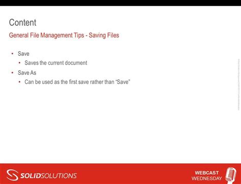 Tips And Tricks Data Management