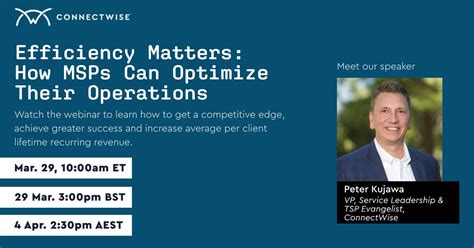 Sam Sowden On Linkedin Efficiency Matters How Msps Can Optimize Their Operations