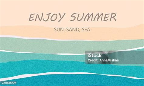 여름 가로 미니멀리스트 포스터 표지 카드 바다와 해변과 자연 배경 배너 광고 디자인 여름 휴가 여행 휴가 일러스트 0명에 대한 스톡 벡터 아트 및 기타 이미지 Istock