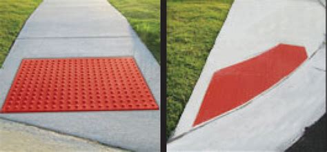 Detectable Warning Panels Concrete Pavers