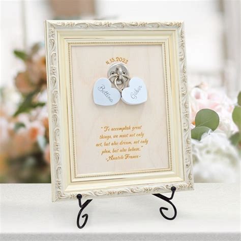 Unity Wedding Lock Ceremony Set Personalized Love Locks In Etsy