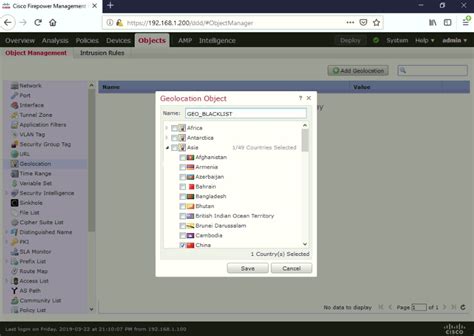 My Cybersecurity Journal Configuring Cisco Fmc Objects And Access