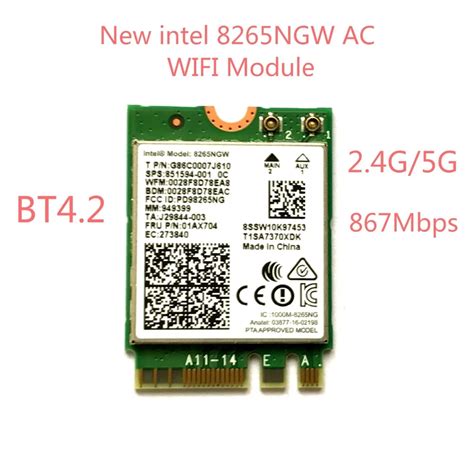 New Dual Band Wlan For Intel NGW Wireless AC NGFF Ac Mbps X WIFI Ac Wi