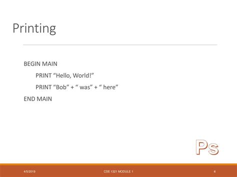 Cse Module 1 A Programming Primer Ppt Download