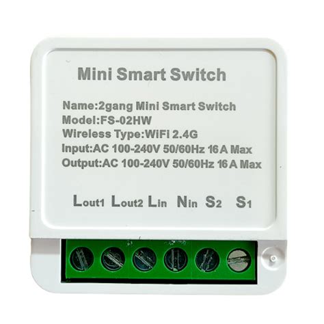 2 Channel Smart Wireless WIFI 16A Switch Work With Alexa Smart Life App Google Home And IFTTT