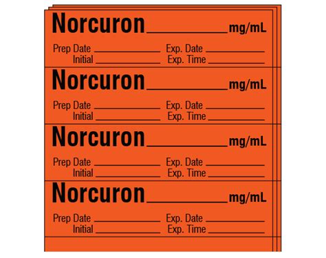 Sa 2220 Exp Pk Anesthesia Labels For Syringe Identification