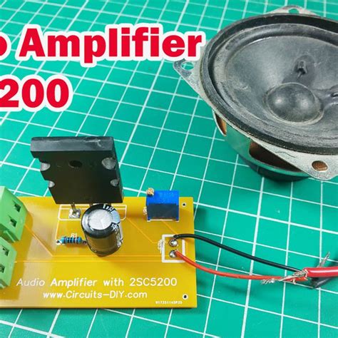 Diy Amplifier Circuit With Transistor
