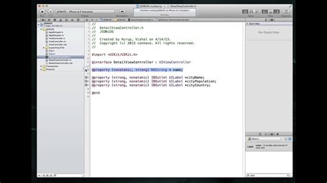 Ios Tutorial Json Part 4 Loading Data From An External Database Into