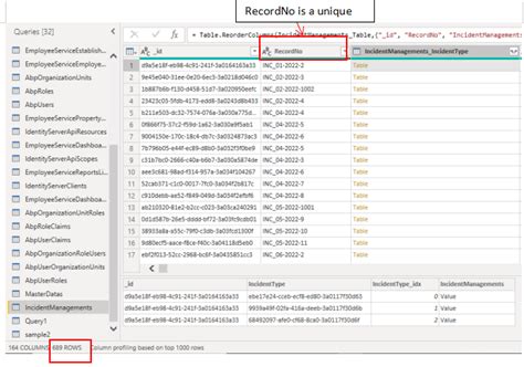 Column Type Table Is List Of Guid Microsoft Fabric Community