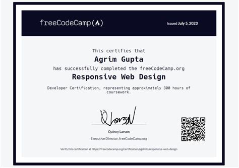 agrim gupta on linkedin webdevelopment freecodecamp iitjammu