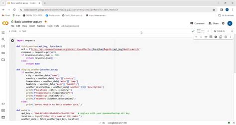Chitturi Sanjana On Linkedin Python Basicweatherapp