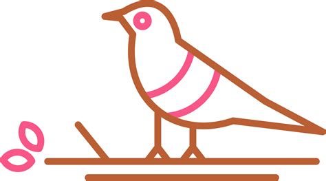 Bird Vector Icon 21430586 Vector Art At Vecteezy