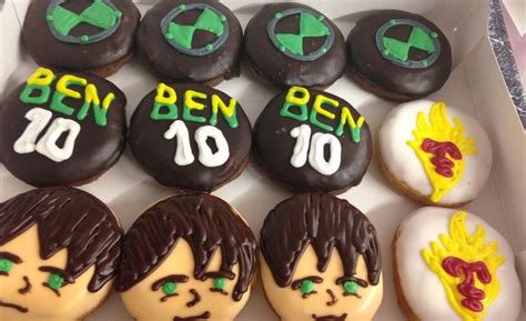 Ben 10 Donuts Delicious Donuts 10 Things Ben 10 Birthday