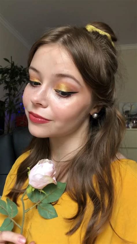 Disney Princess Look Belle From Beauty And The Beast Inspired Hairstyle