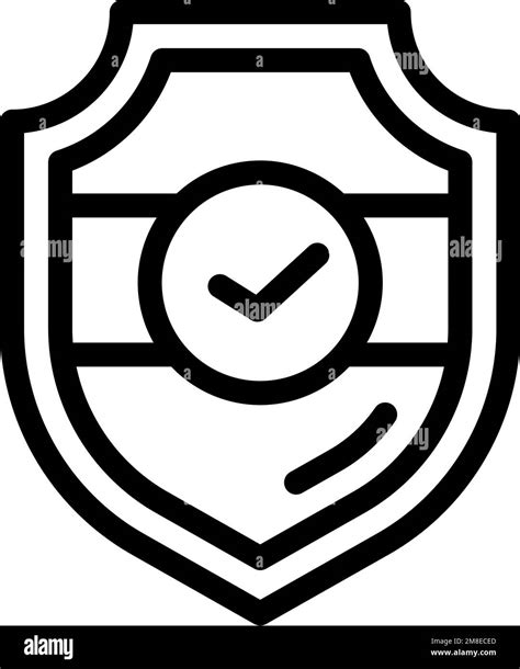 Protection Esg Line Icon Vector Protection Esg Sign Isolated Contour