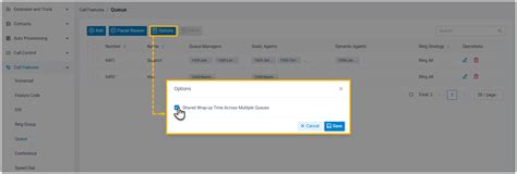 Enable Shared Wrap Up Time Among Multiple Queues