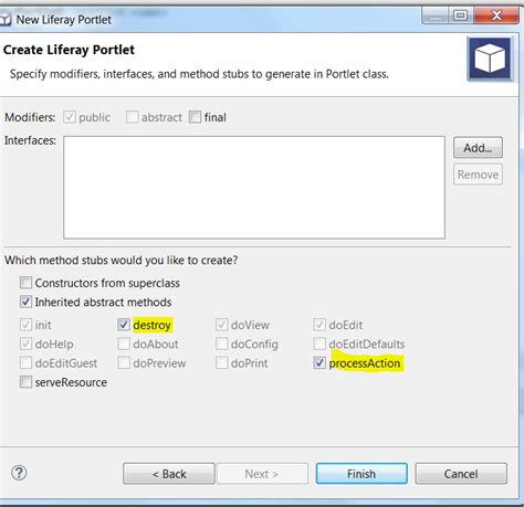 portlet creation using maven plugin project technical reference