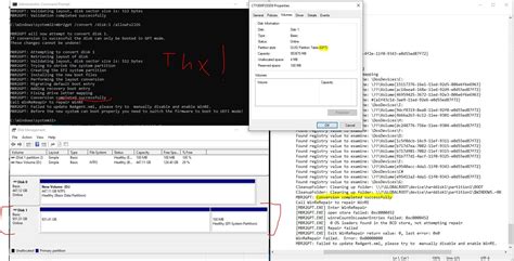 Cant Convert To Gpt Using Mbr2gpt Validation Error Solved Page 4 Windows 10 Forums