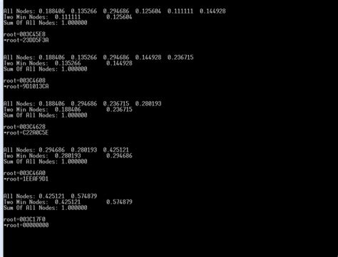 c pointer arithmetic huffman tree traversal stack overflow