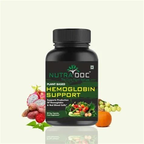 100 Oraganic Nature Plant Base Hemoglobin Support Capsul 60 Capsuls