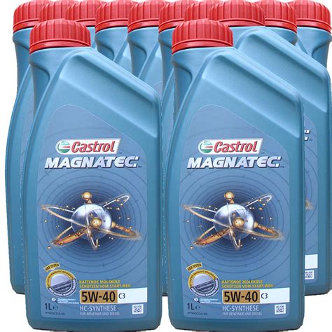 Castrol Magnatec 5w40 C3 12 X 1 Litro Welube