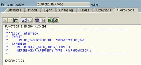 Scm Planning Sap Ibp Tutorial On Abap Custom Macro Functions In Apo