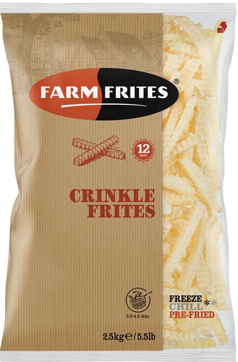 Regular Crinkle Fries A Proven Bestseller Farm Frites