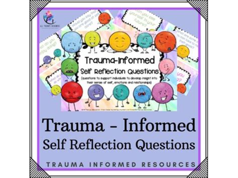 Cbt Trauma Informed Self Reflection Questions Identity Emotion Cbt Trauma Informed Self Reflection Questions Identity Emotion