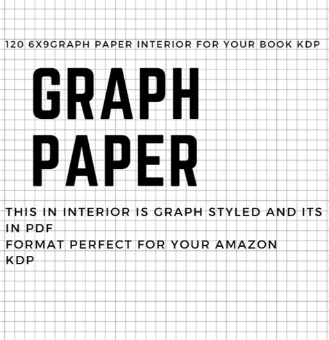 120 6x9 Graphed Interior Book Pdf Ready For Kdp