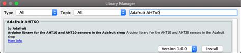 Arduino Adafruit Aht20 Temperature And Humidity Sensor Adafruit