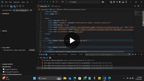 webdevelopment frontenddevelopment portfolio html css javascript
