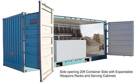Shipping Container Weapons Storage Weapons Storage Solutions