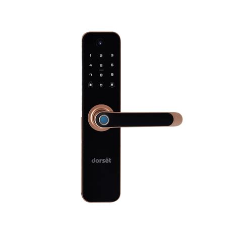 Dorset Smart Door Lock With Camera Lock With Fingerprint Pin Rfid Mobile App Key Otp Access