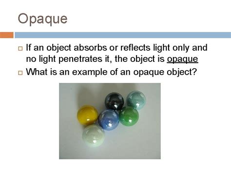 WHAT HAPPENS WHEN LIGHT HITS AN OBJECT Science